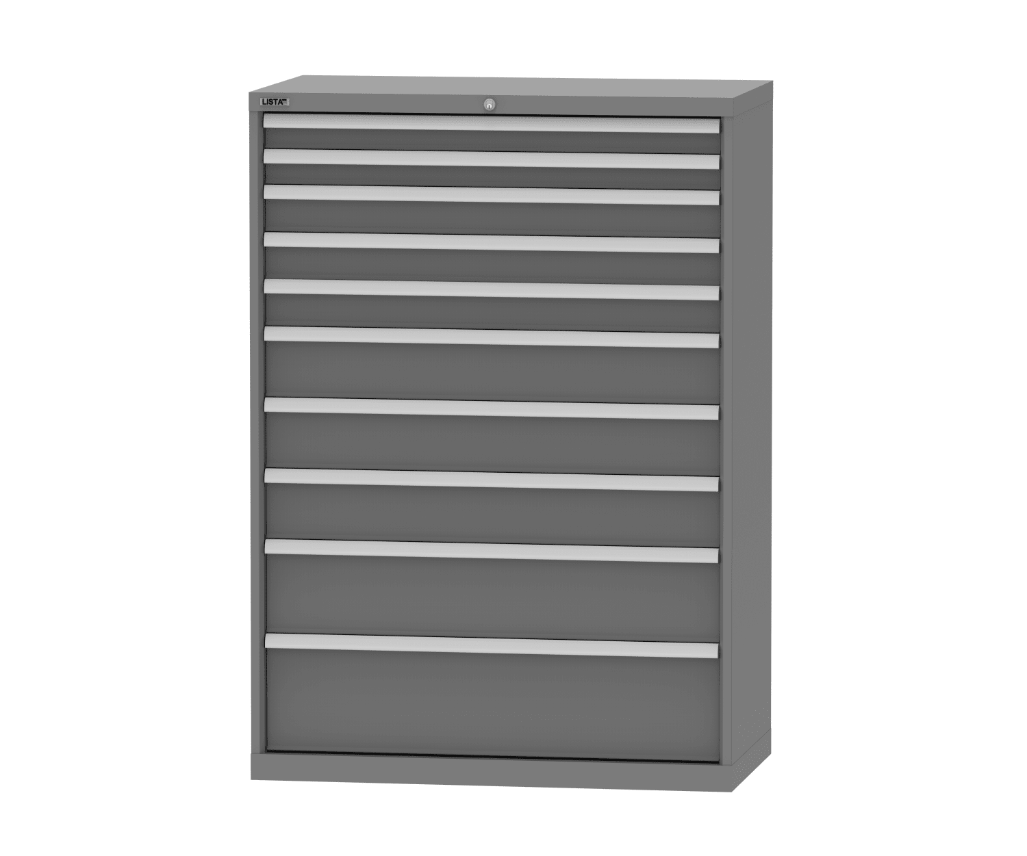 Lista 40.25" Wide 10 Drawer Cabinet Plus Accessories