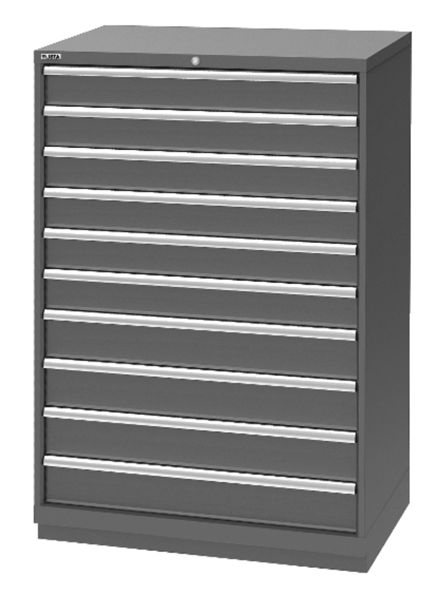 Lista 40.25" Wide 10 Drawer Cabinet Plus Accessories
