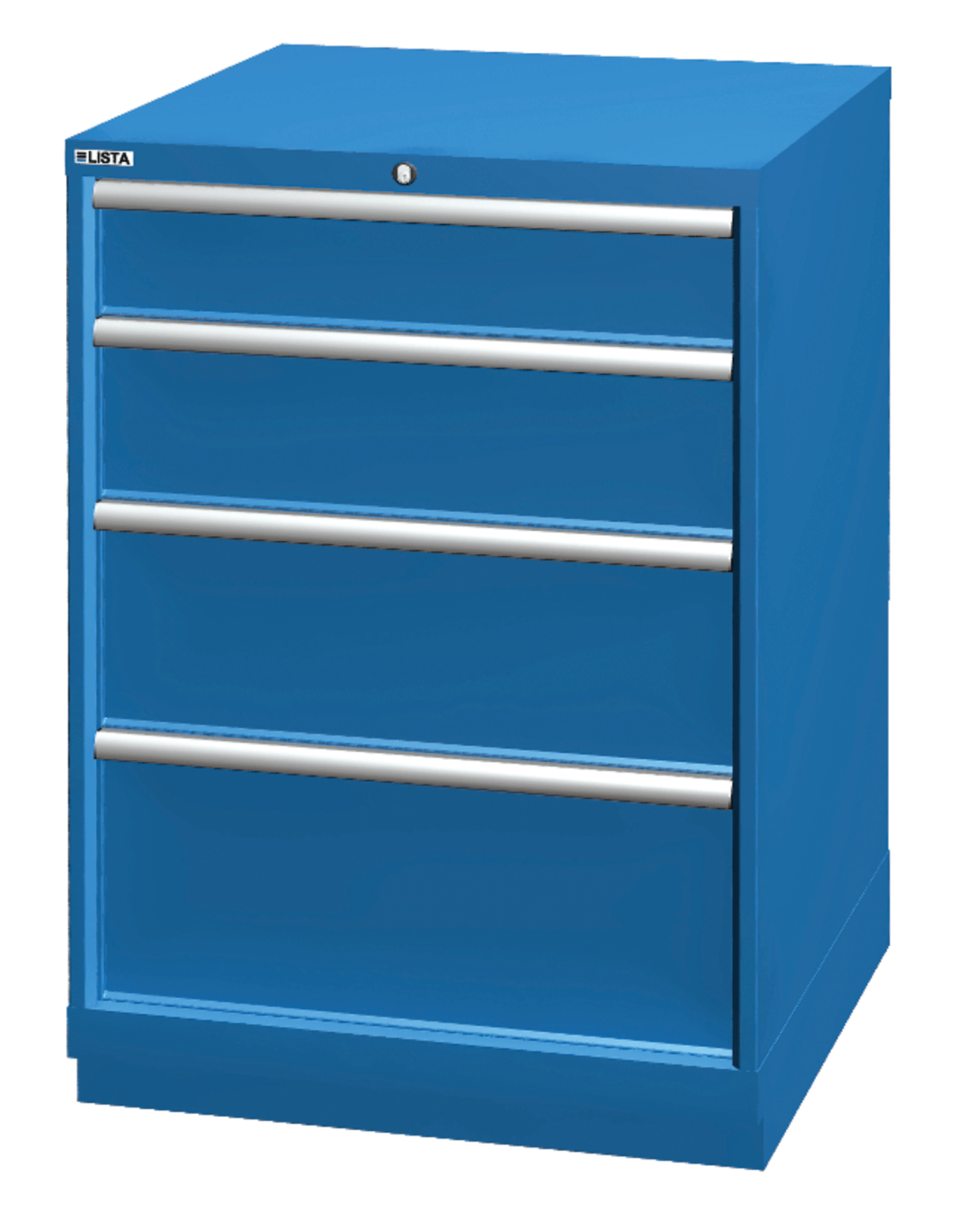 Lista 28.25" Wide 4 Drawer Cabinet Plus Accessories