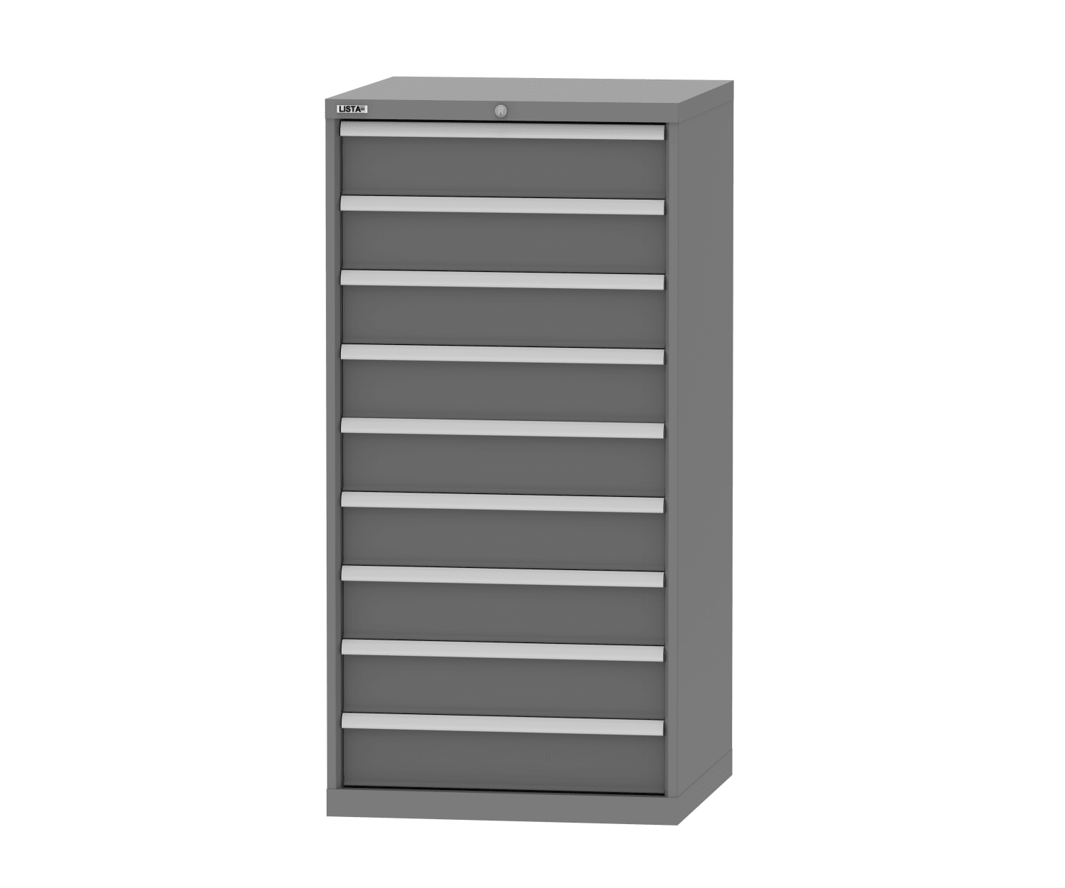 Lista 28.25" Wide 9 Drawer Cabinet Plus Accessories
