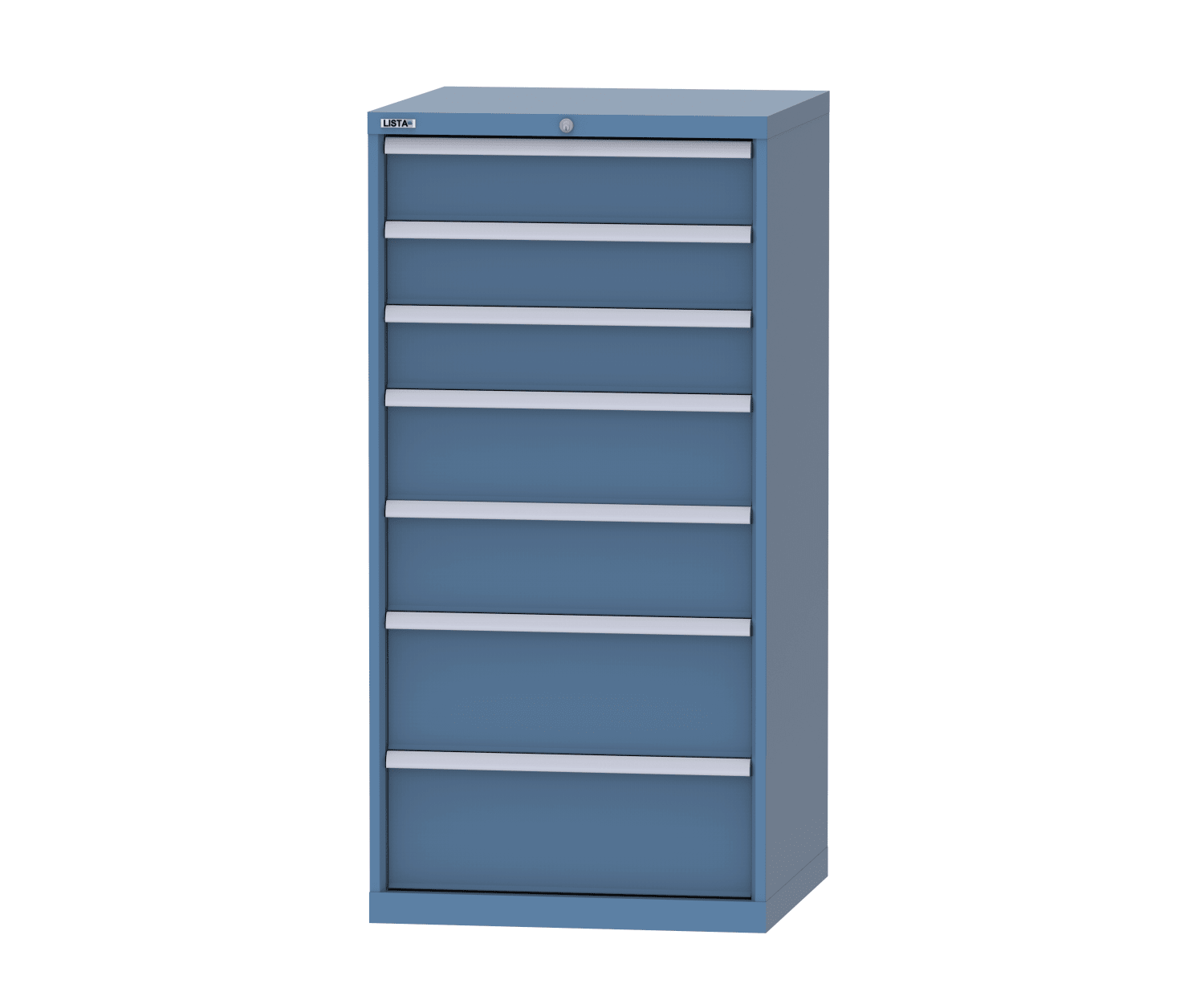 Lista 28.25" Wide 7 Drawer Cabinet