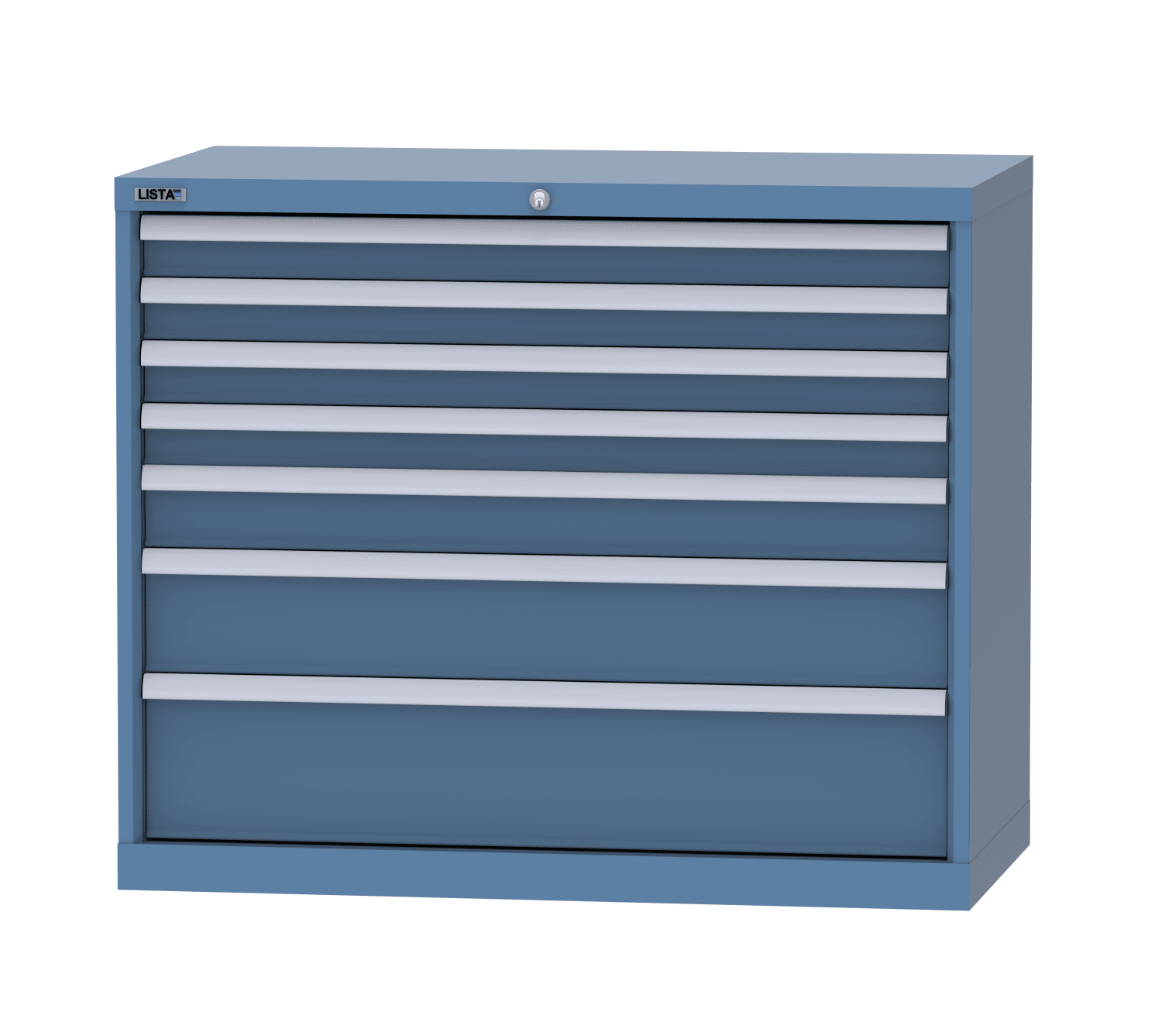 Lista 40.25" Wide 7 Drawer Cabinet Plus Accessories