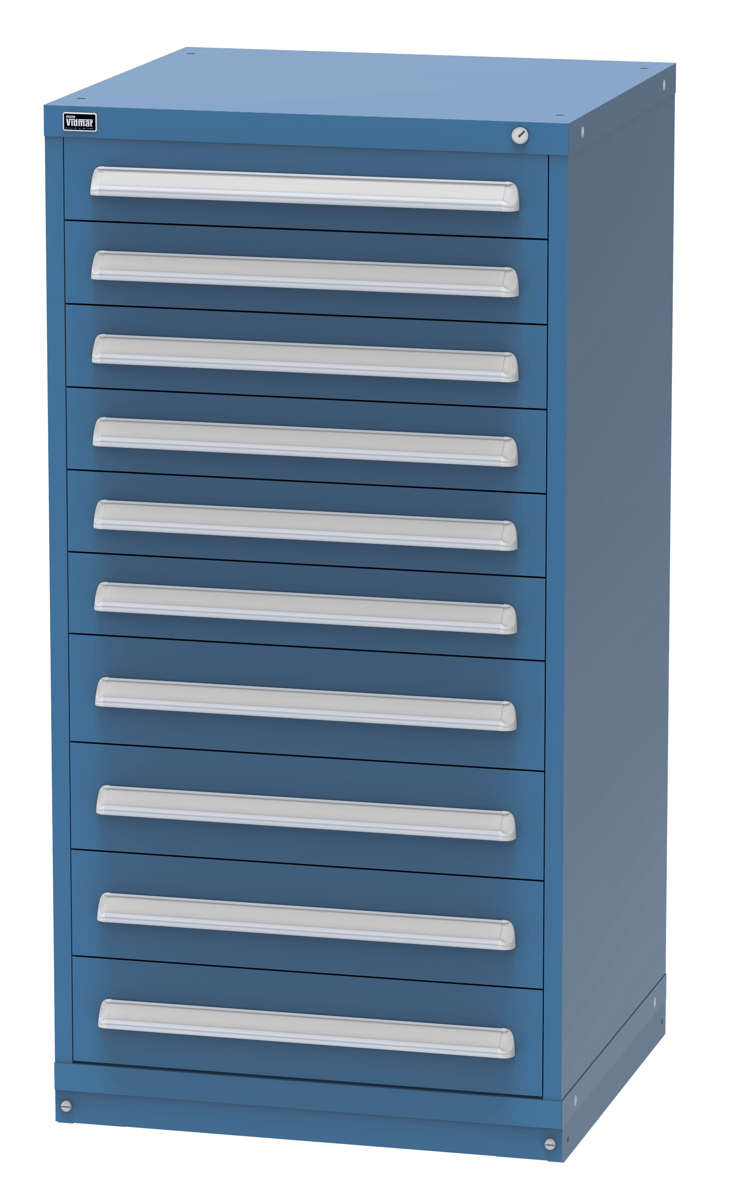 Vidmar 30" Wide 10 Drawer Cabinet