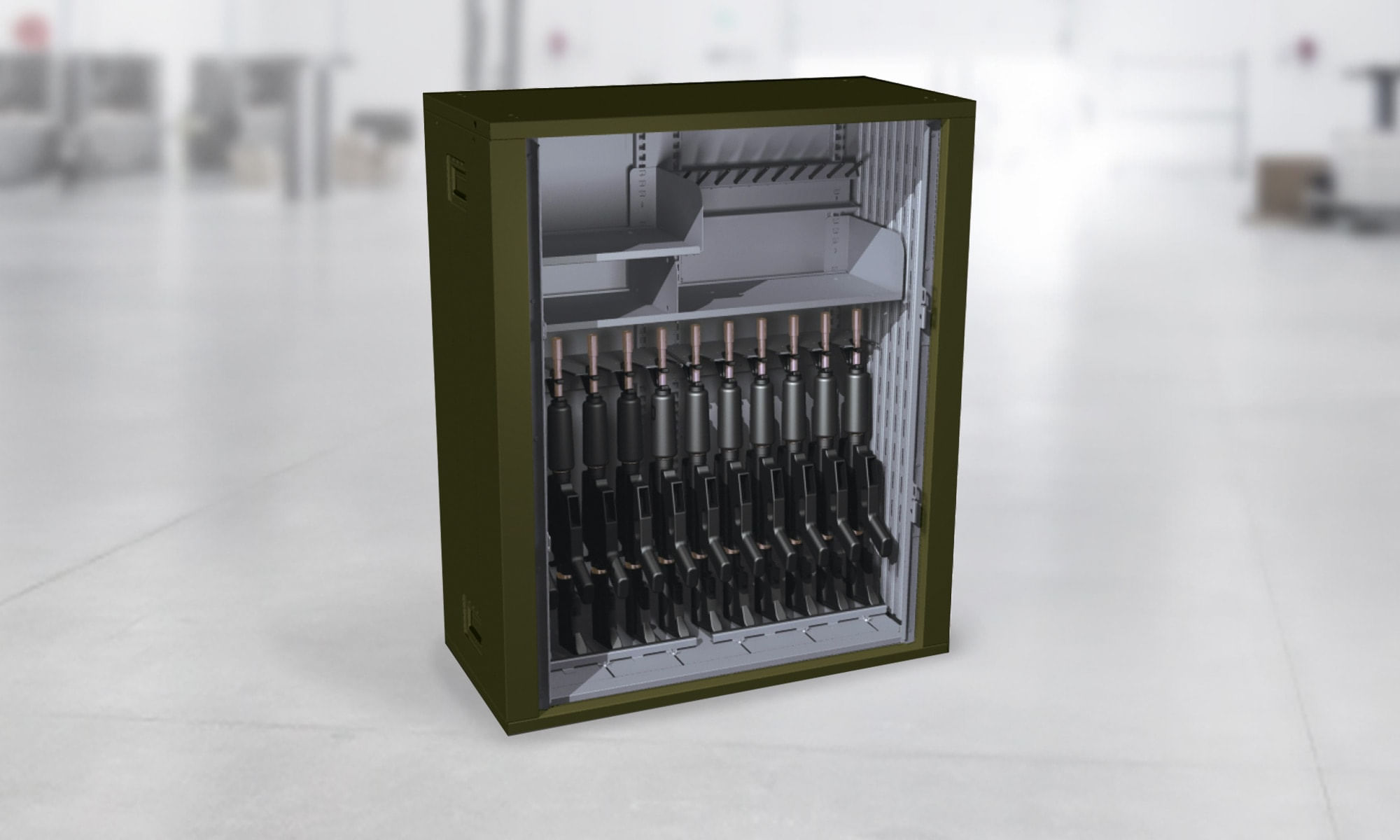 Vertical Weapon Storage