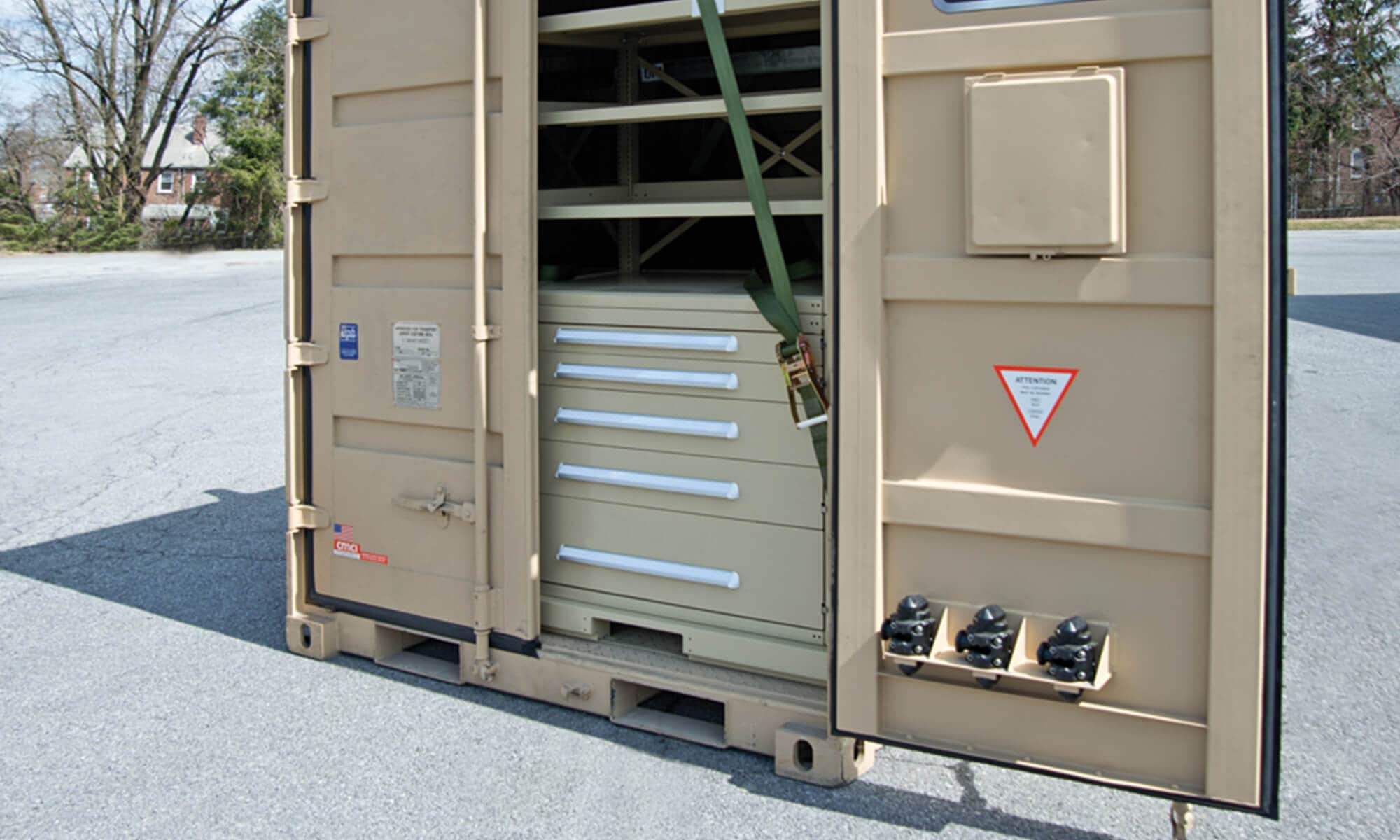 Rapid Deployment Container Insert