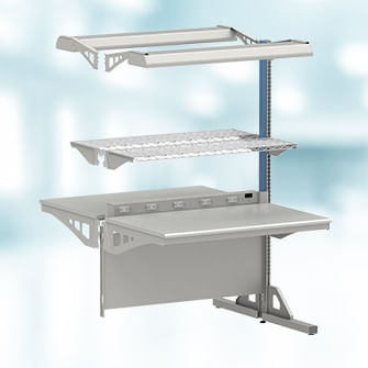 Arlink 8000 Workstations - Double Sided Starter Workstation