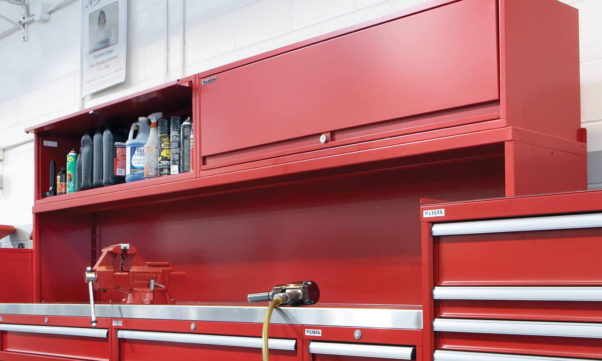 Overhead Cabinets Shelves and Mounting Components