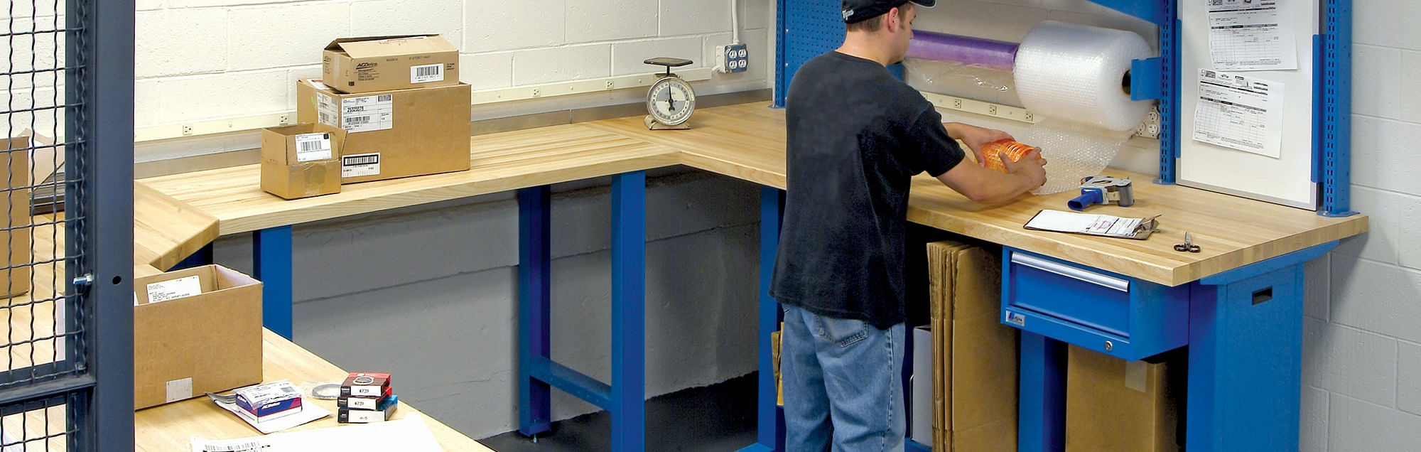 Nexus Packing and Shipping Benches