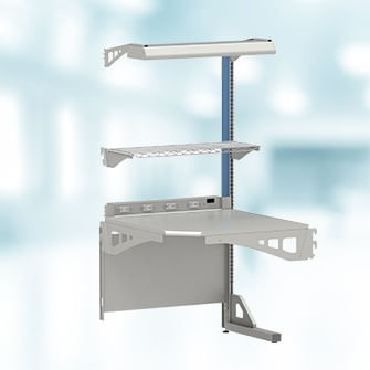 Arlink 8000 Workstations - Single Sided Corner Adder